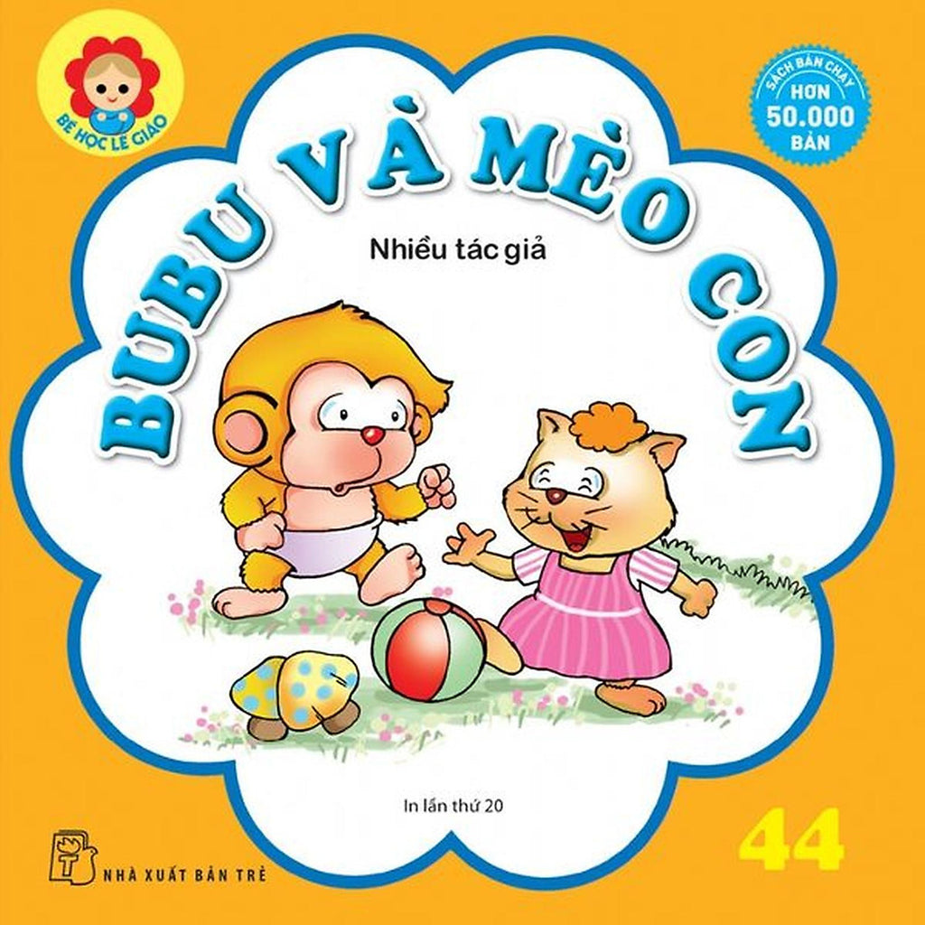 Bé Học Lễ Giáo - Bubu 44: Bubu Và Mèo Con - Bản Quyền – Sách Tiếng Việt