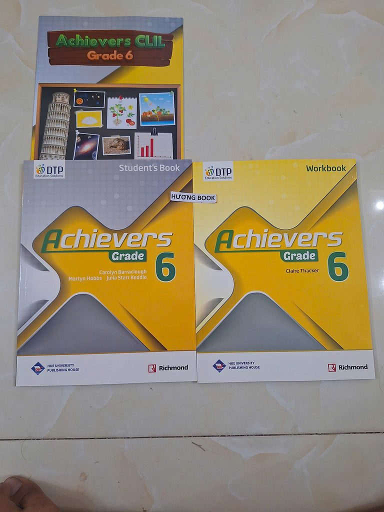 Sách - Dtpbooks - Achievers Grade 6 Workbook – Sách Tiếng Việt