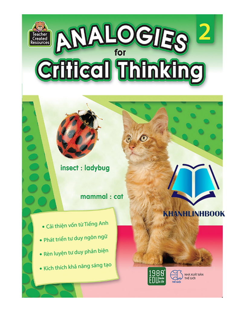 Sách - Analogies For Critical Thinking 2 (1980) – Sách Tiếng Việt