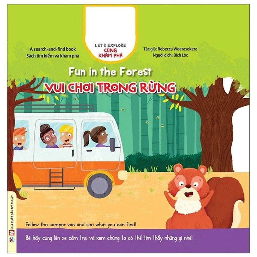 Cùng Khám Phá - Vui Chơi Trong Rừng – Sách Tiếng Việt