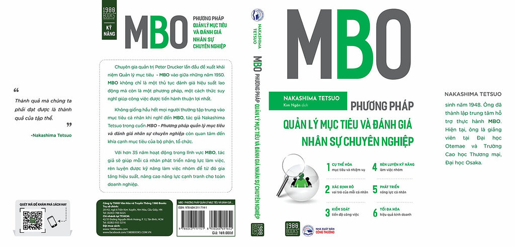 Mbo - Phương Pháp Quản Lý Mục Tiêu Và Đánh Giá Nhân Sự Chuyên Nghiệp – Sách Tiếng Việt