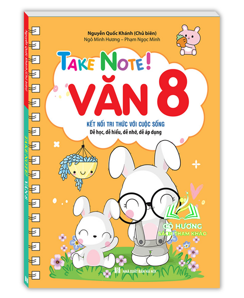 Sách - Take Note! Văn 8 (Không Lò Xo) (Mt) – Sách Tiếng Việt