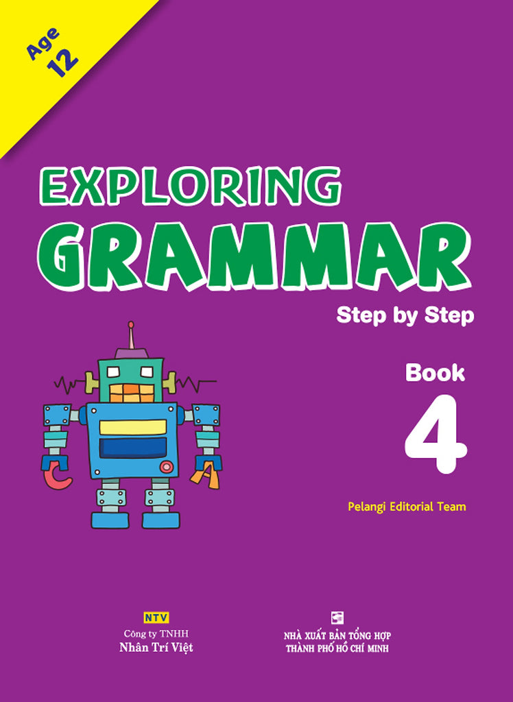 Sách - Exploring Grammar: Step By Step - Book 4 (Age 12) – Sách Tiếng Việt