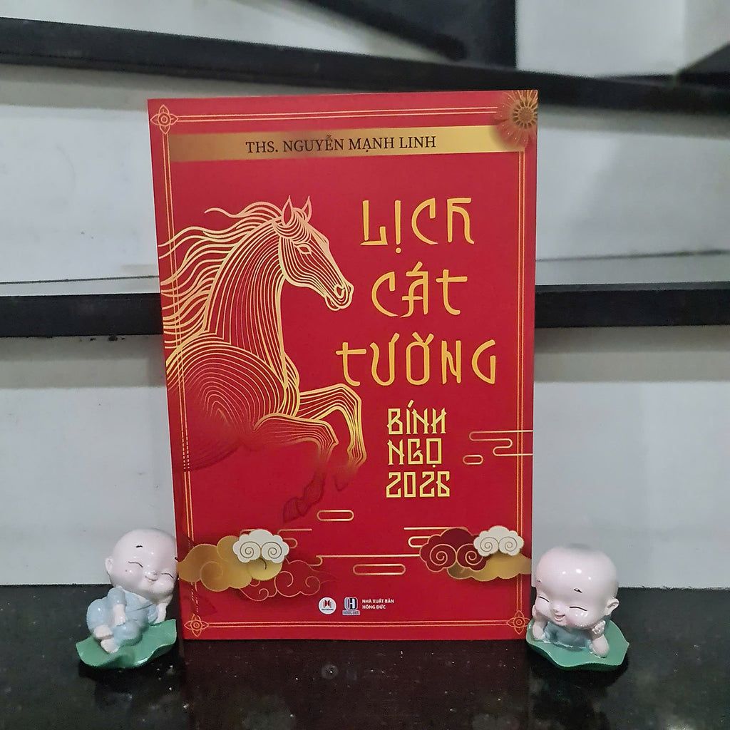 Sách - Lịch Cát Tường Bách Linh Bính Ngọ 2026 – Sách Tiếng Việt
