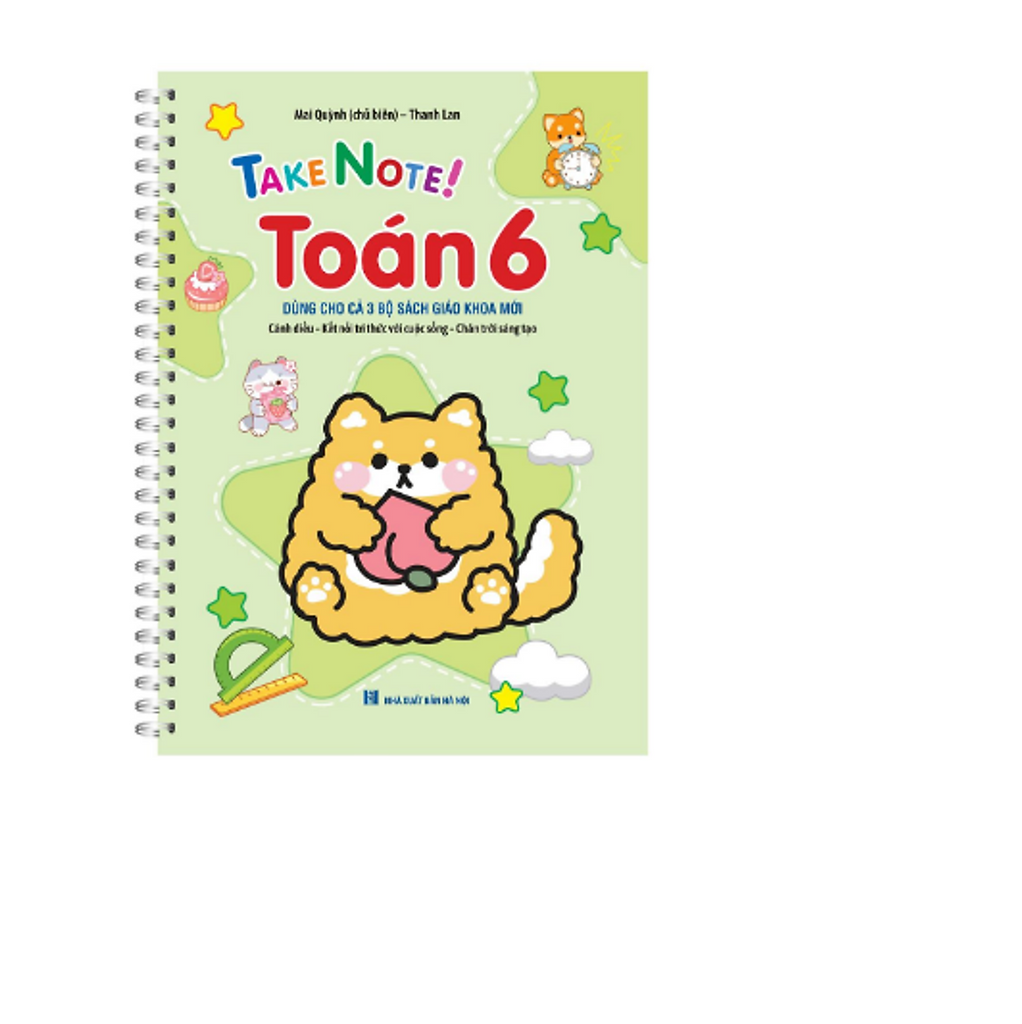 Sách Take Note! Toán 6 Có Lò Xo (Dùng Cho Cả 3 Bộ Sgk Mới: Cánh Diều ...