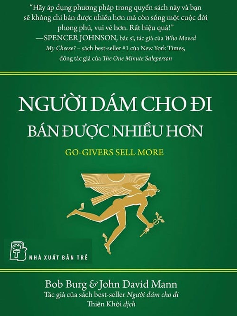 Người Dám Cho Đi - Bán Được Nhiều Hơn – Sách Tiếng Việt