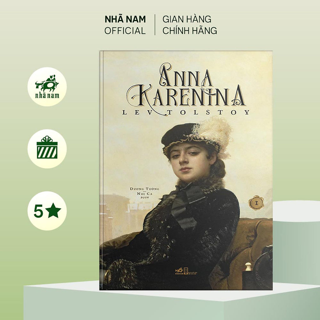 Sách - Anna Karenina - Tập 1 - Nhã Nam Official – Sách Tiếng Việt
