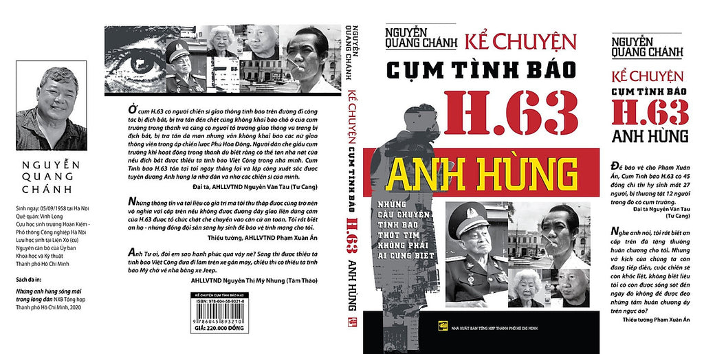 Kể Chuyện Cụm Tình Báo H63 Anh Hùng – Sách Tiếng Việt