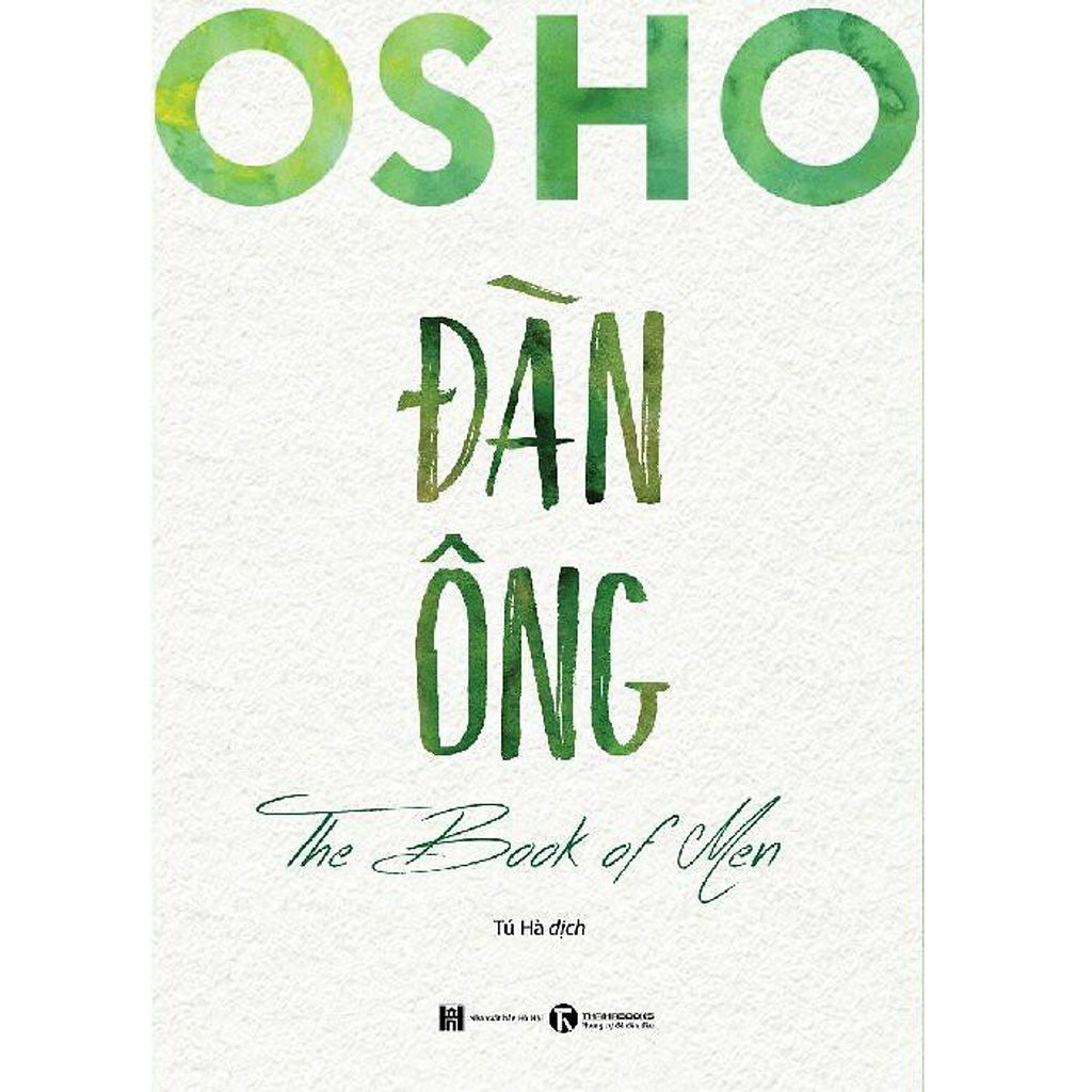 Sách - Osho Đàn Ông - The Book Of Men – Sách Tiếng Việt