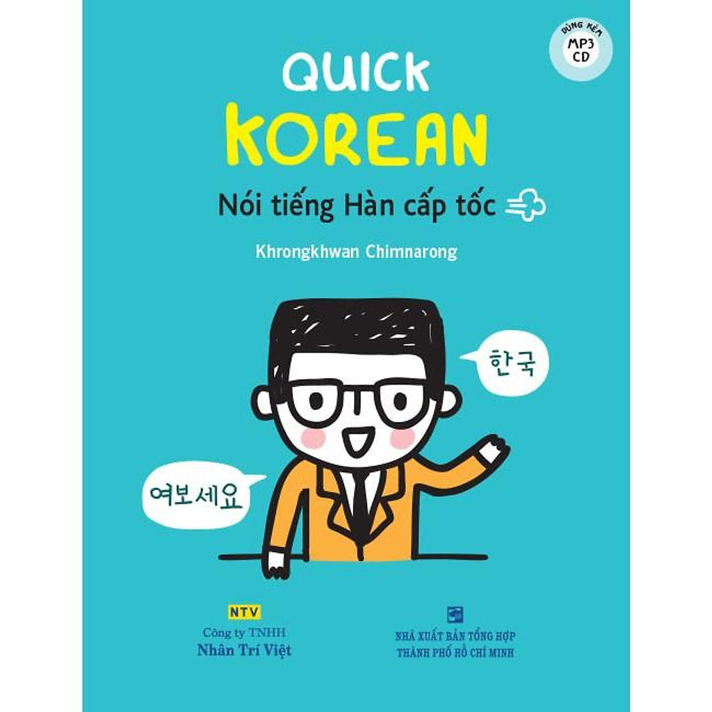 Sách - Quick Korean - Nói Tiếng Hàn Cấp Tốc – Sách Tiếng Việt