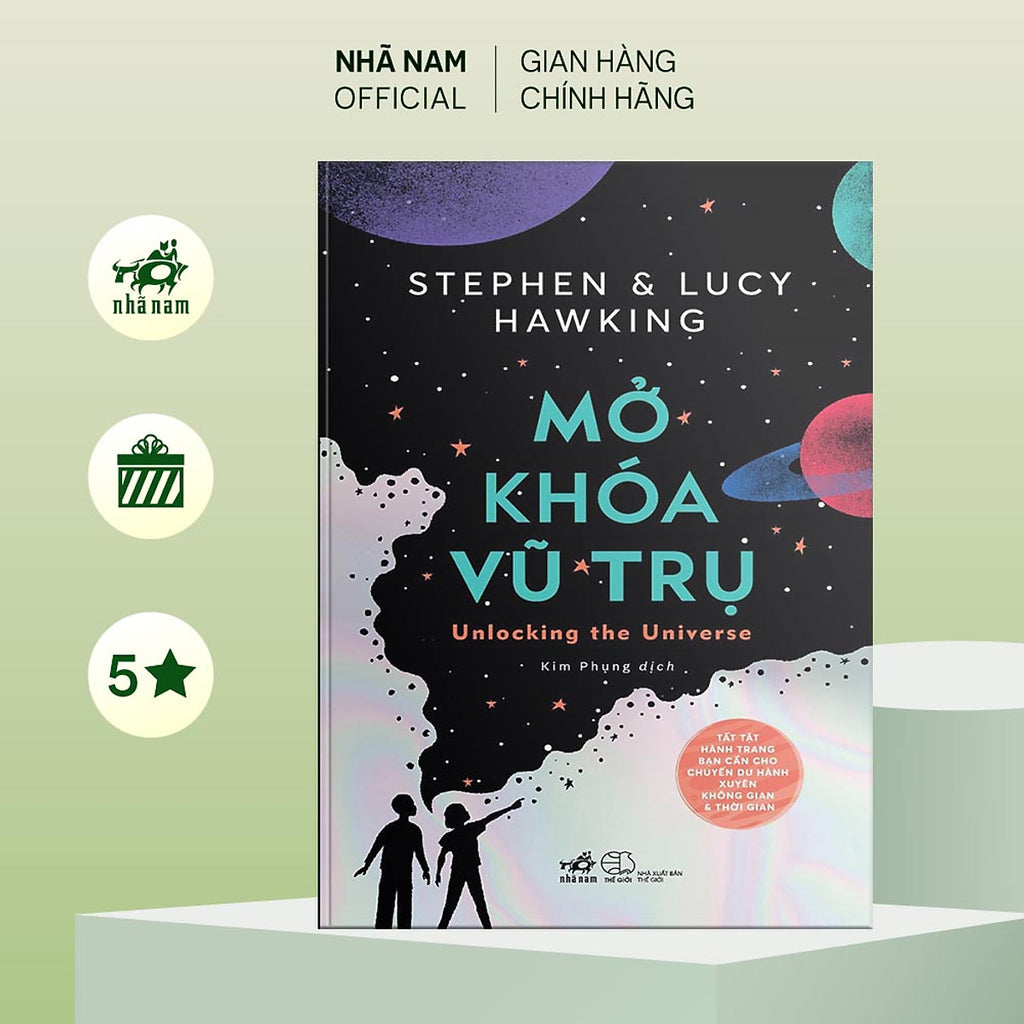 Sách - Mở Khóa Vũ Trụ (Unlocking The Universe) (Stephen Hawking & Lucy ...