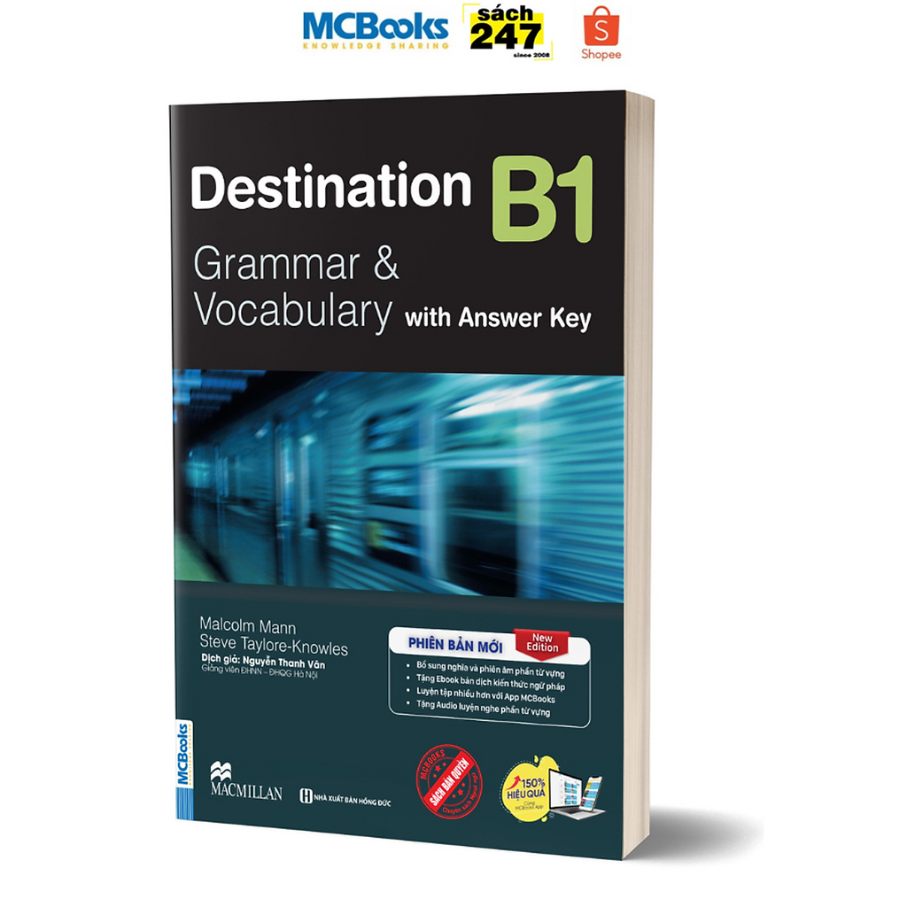 Destination B1 Grammar & Vocabulary With Answer Key (Mcbooks Phiên Bản ...