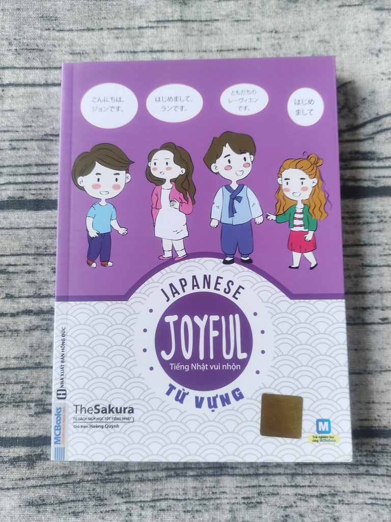 Joyful Japanese - Tiếng Nhật Vui Nhộn - Từ Vựng – Sách Tiếng Việt