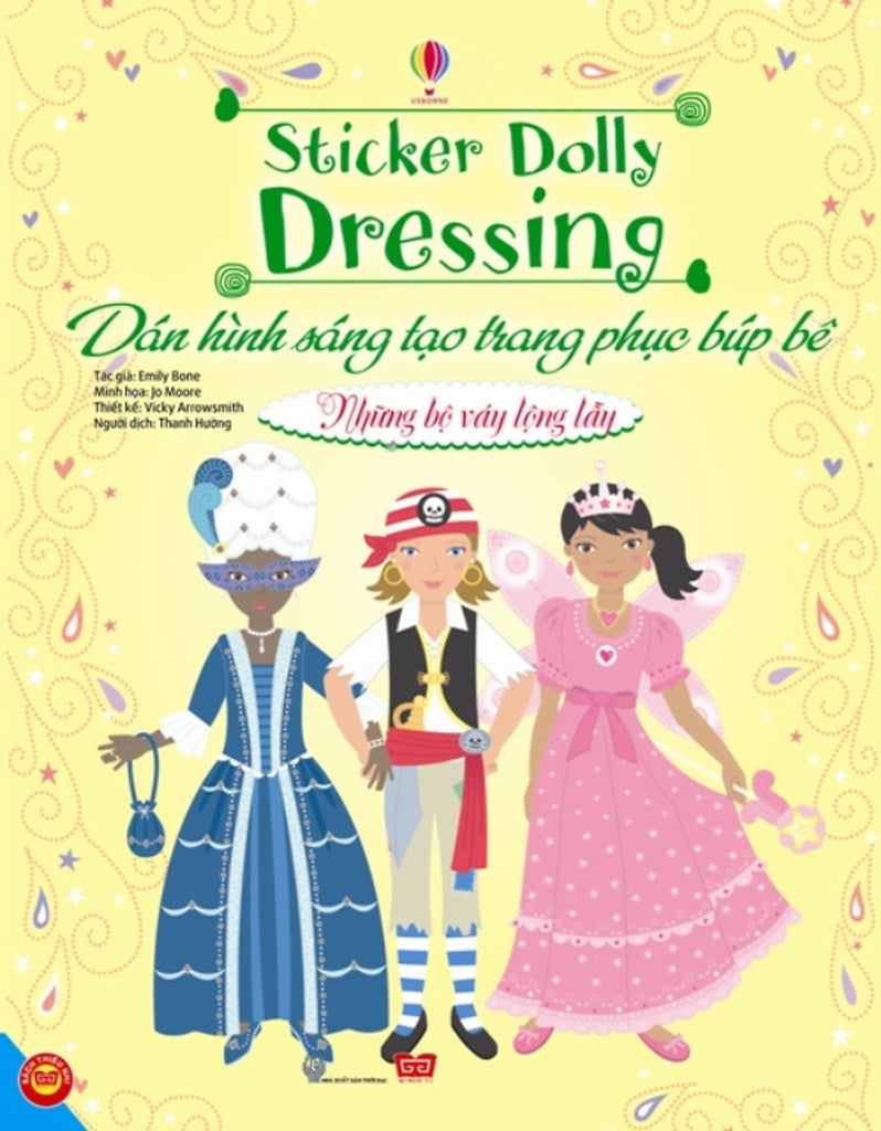 Dán Hình Sáng Tạo Trang Phục Búp Bê - Những Bộ Váy Lộng Lẫy – Sách ...
